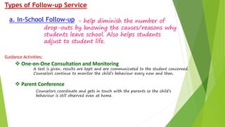 Guidance & counseling: Guidance Services | PPTX