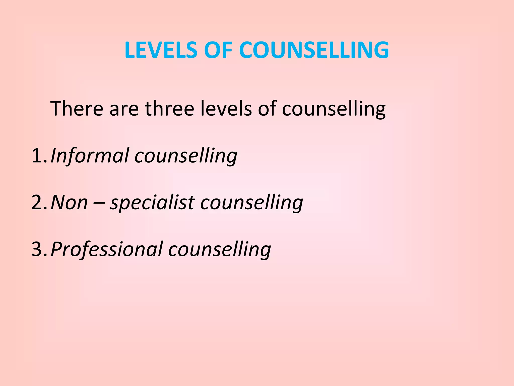 Guidance & counselling | PPT