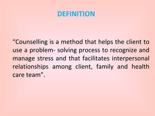 Guidance & counselling | PPT