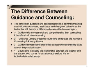 Guidance and counseling | PPTX