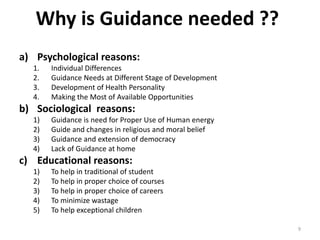Guidance and counseling | PPTX