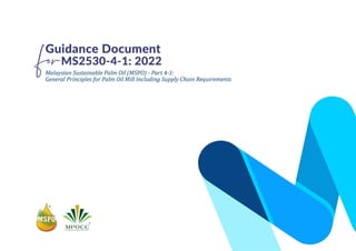 Guidance Document for MSPO Part 4-1 by MPOCC.pdf | Free download