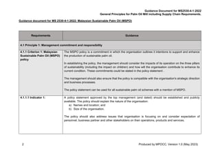 Guidance Document for MSPO Part 4-1 by MPOCC.pdf | Free download