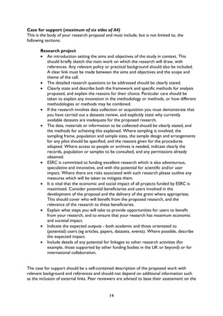 Guidance esrc 150121-funding-opp-new investigatorgrants-je-s-guidance | PDF