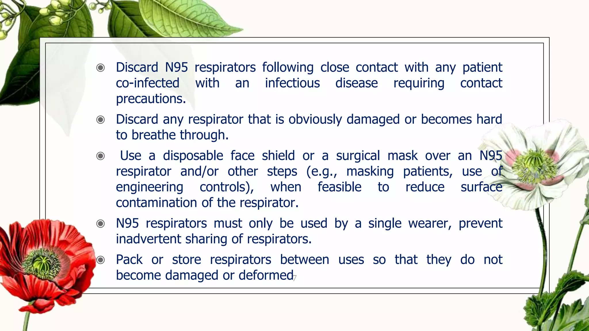 Guidance for extended use and limited reuse of n95 respirators in ...