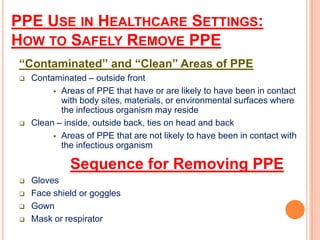 Guidance for the selection and use of personal | PPTX