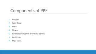 Guidance for the selection and use of personal protective equipment | PDF