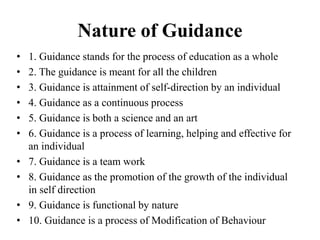 Guidance in education | PDF