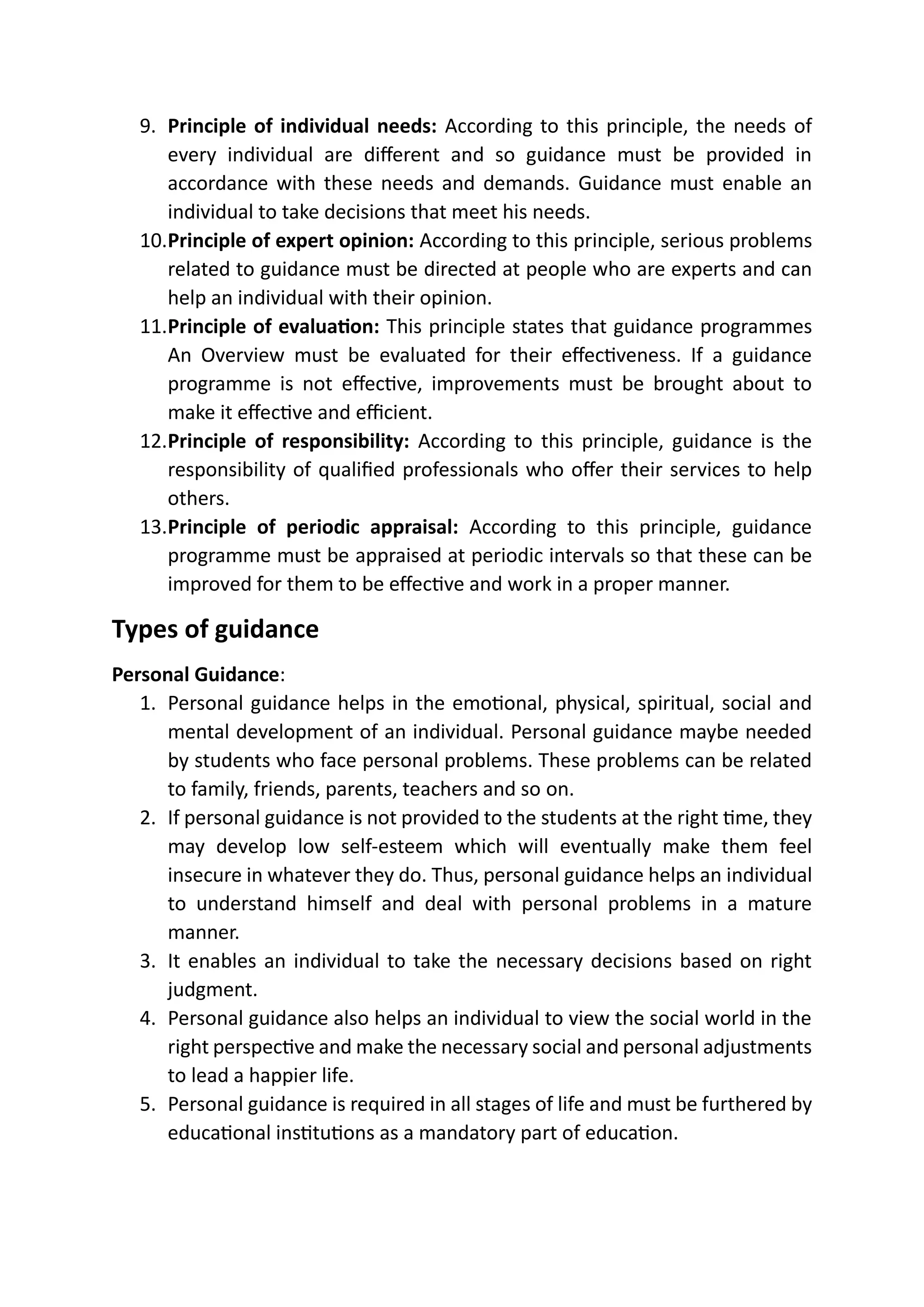 Guidance_and_Counselling.pdf B.Ed. 4th Semester | PDF