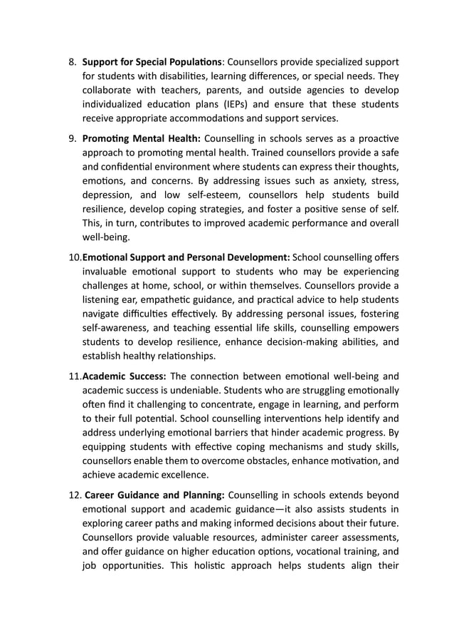 Guidance_and_Counselling.pdf B.Ed. 4th Semester | PDF | Career Planning | Careers