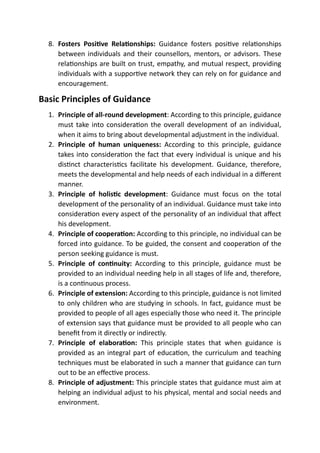 Guidance_and_Counselling.pdf B.Ed. 4th Semester | PDF