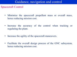 Guidance, navigation and control | PPTX