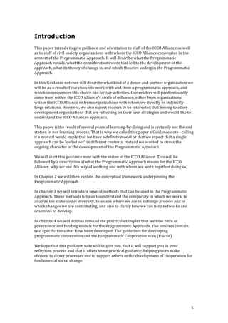 Guidance note for the Programmatic Approach (version 31-12-2011) | PDF