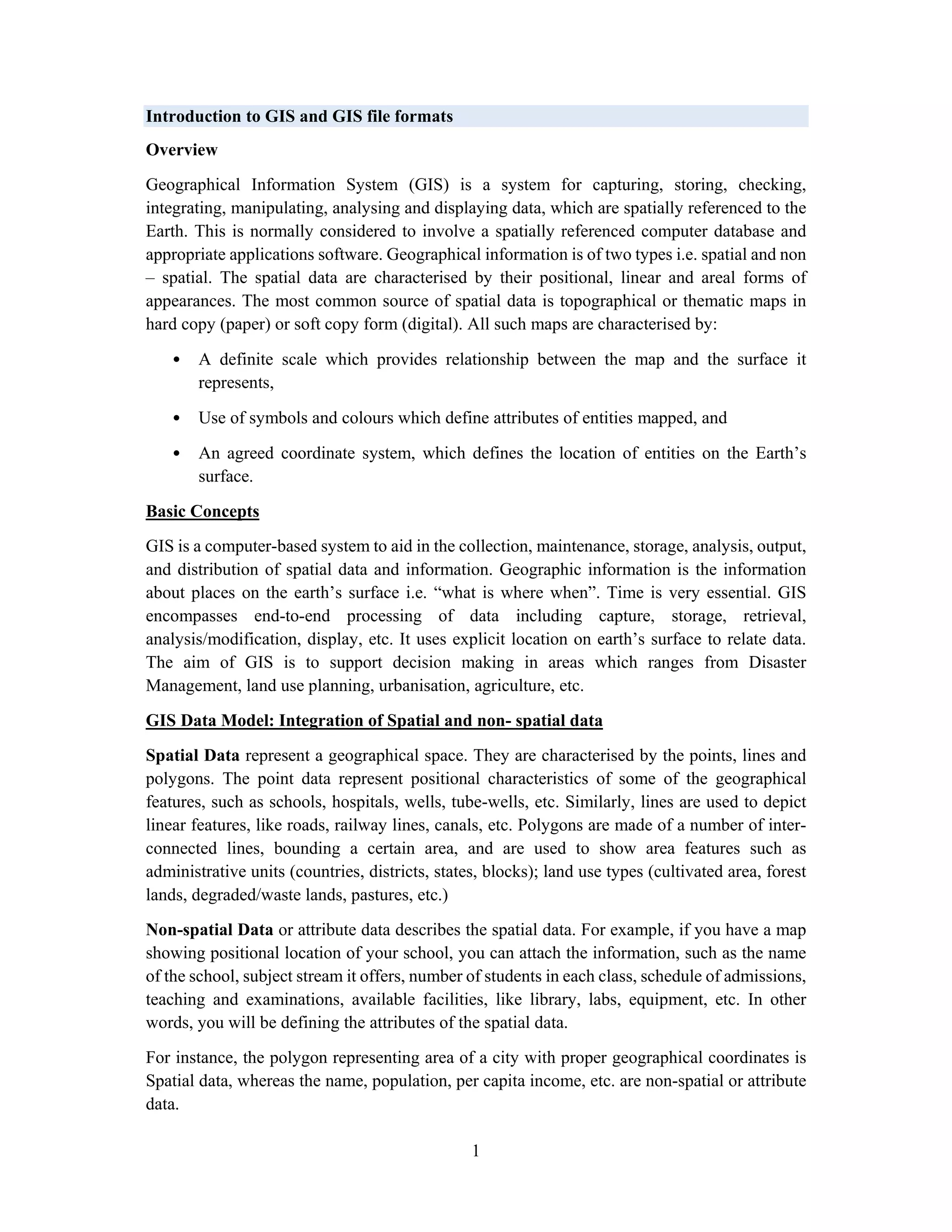 Guidance Note on Usage of Remote Sensing Data and Geographic ...