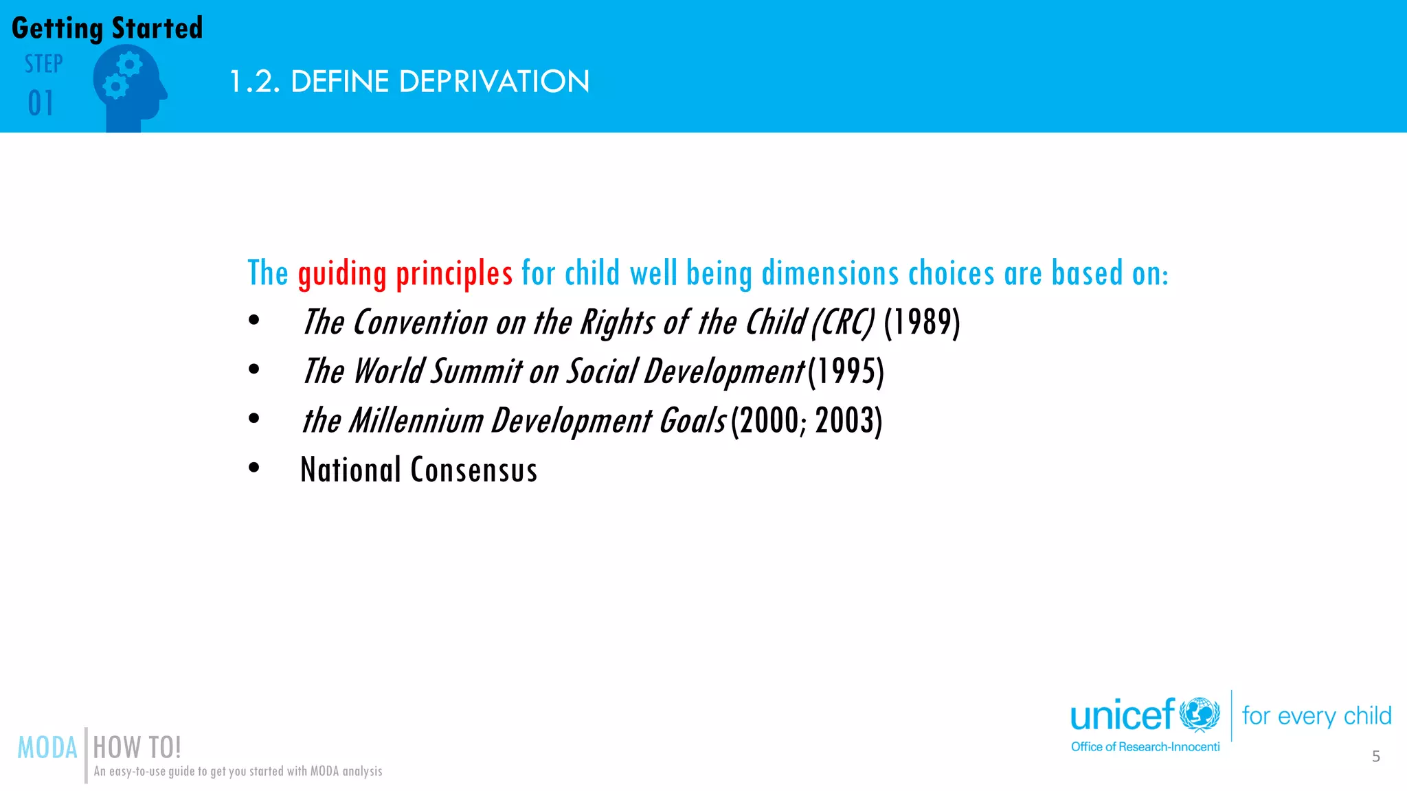 Multiple Overlapping Deprivation Analysis (MODA): HOW-TO GUIDE | PDF