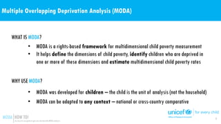 Multiple Overlapping Deprivation Analysis (MODA): HOW-TO GUIDE | PDF