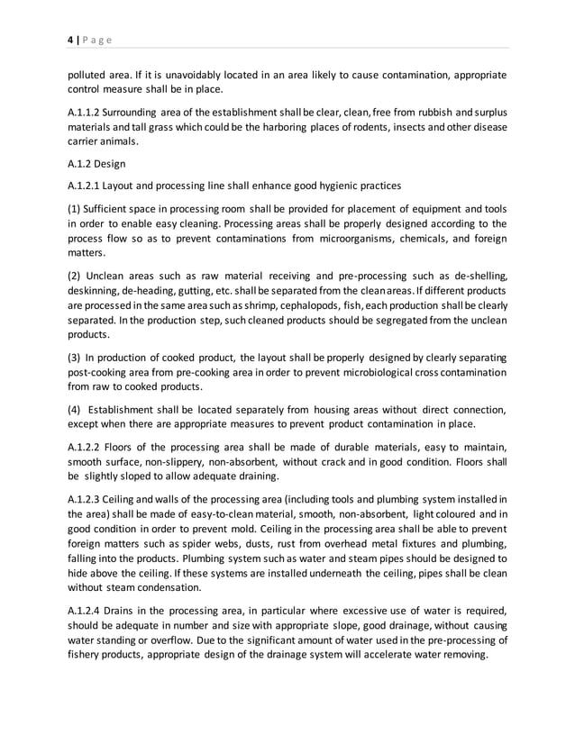 Guidance on good hygiene practices | DOCX