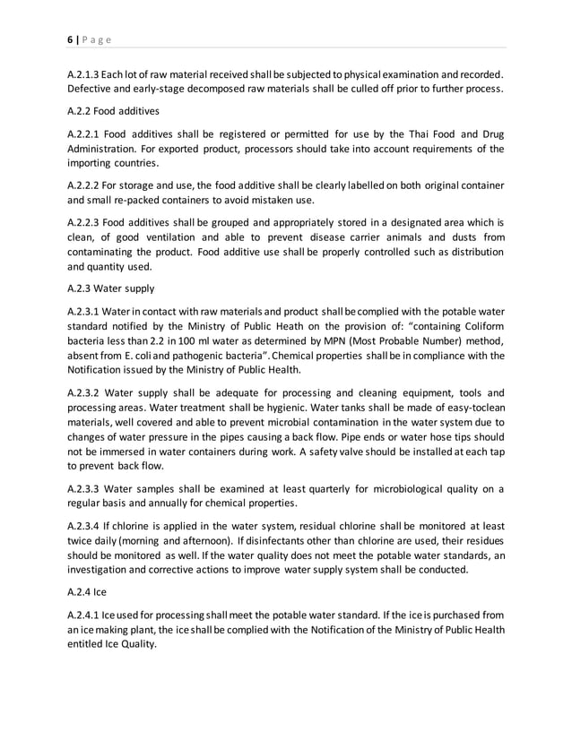 Guidance on good hygiene practices | DOCX