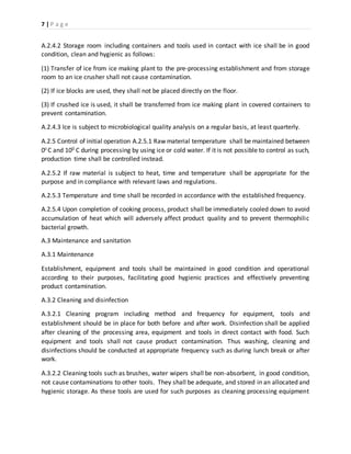 Guidance on good hygiene practices | DOCX