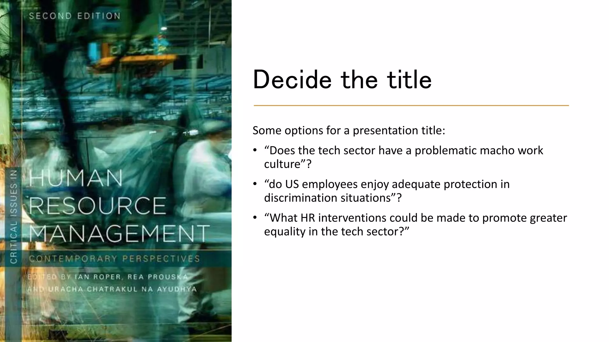 HRM Contemp Issues Human Resource Management Guidance_on_Presentations_-_Roper,_Prouska_and_Na ...