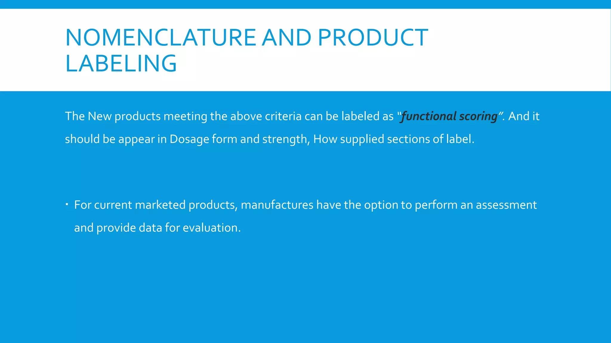 Guidance on tablet scoring | PPTX