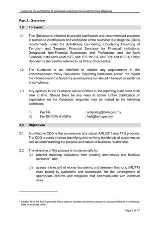 Guidance on verification 01092020 | PDF