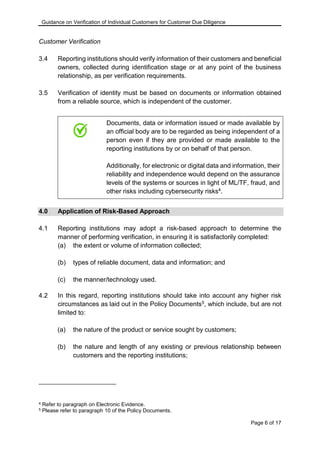 Guidance on verification 01092020 | PDF