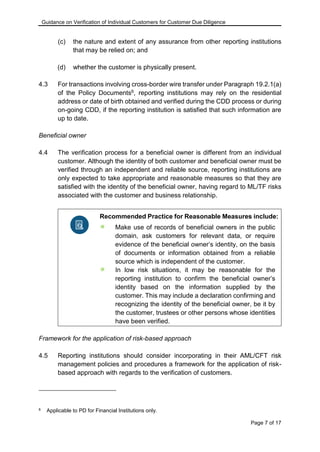 Guidance on verification 01092020 | PDF