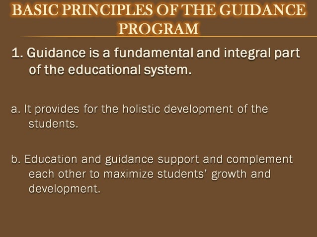 Guidance program | PPT