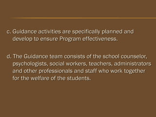 Guidance program | PPT