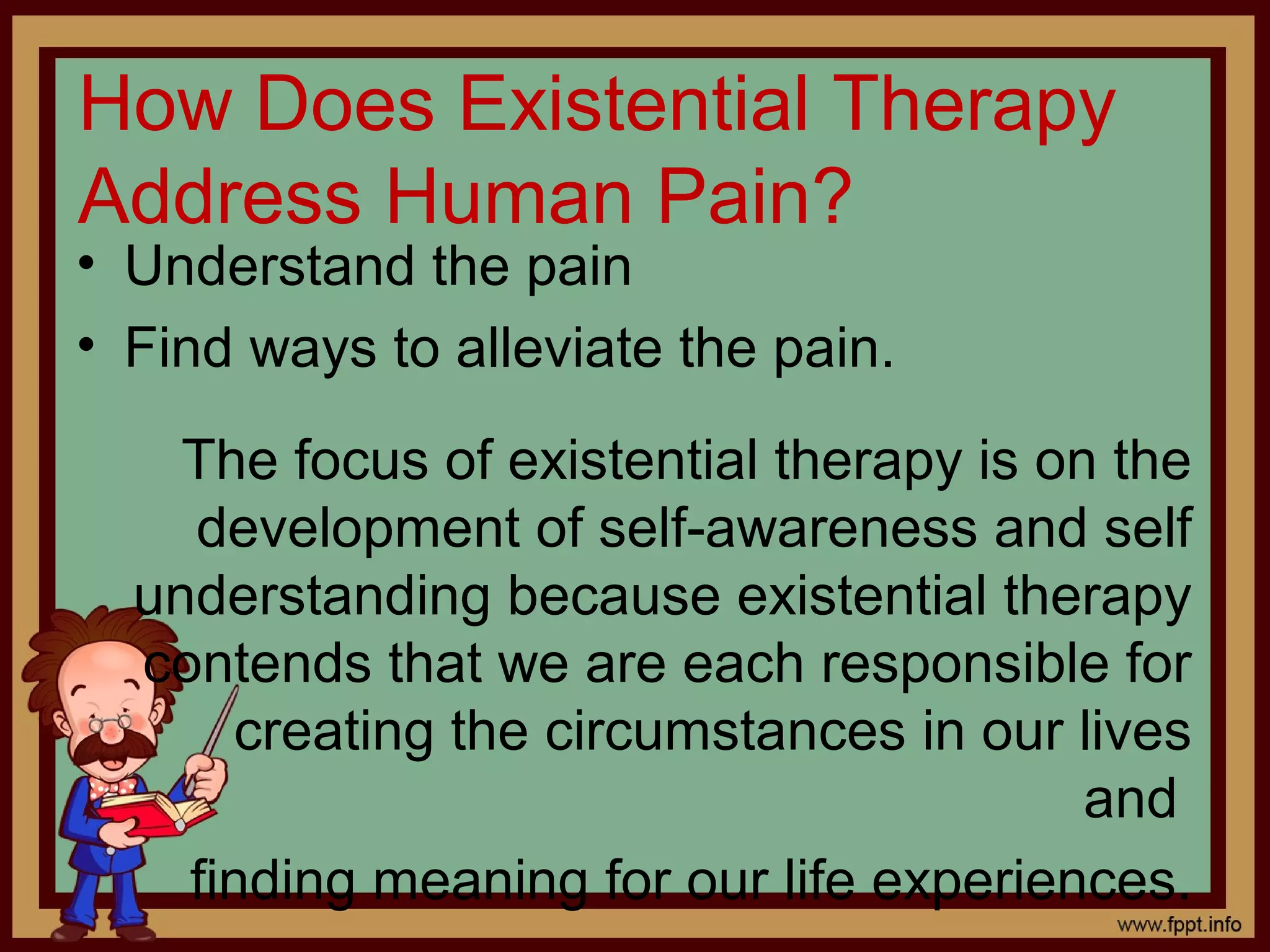EXISTENTIAL THERAPY | PPT