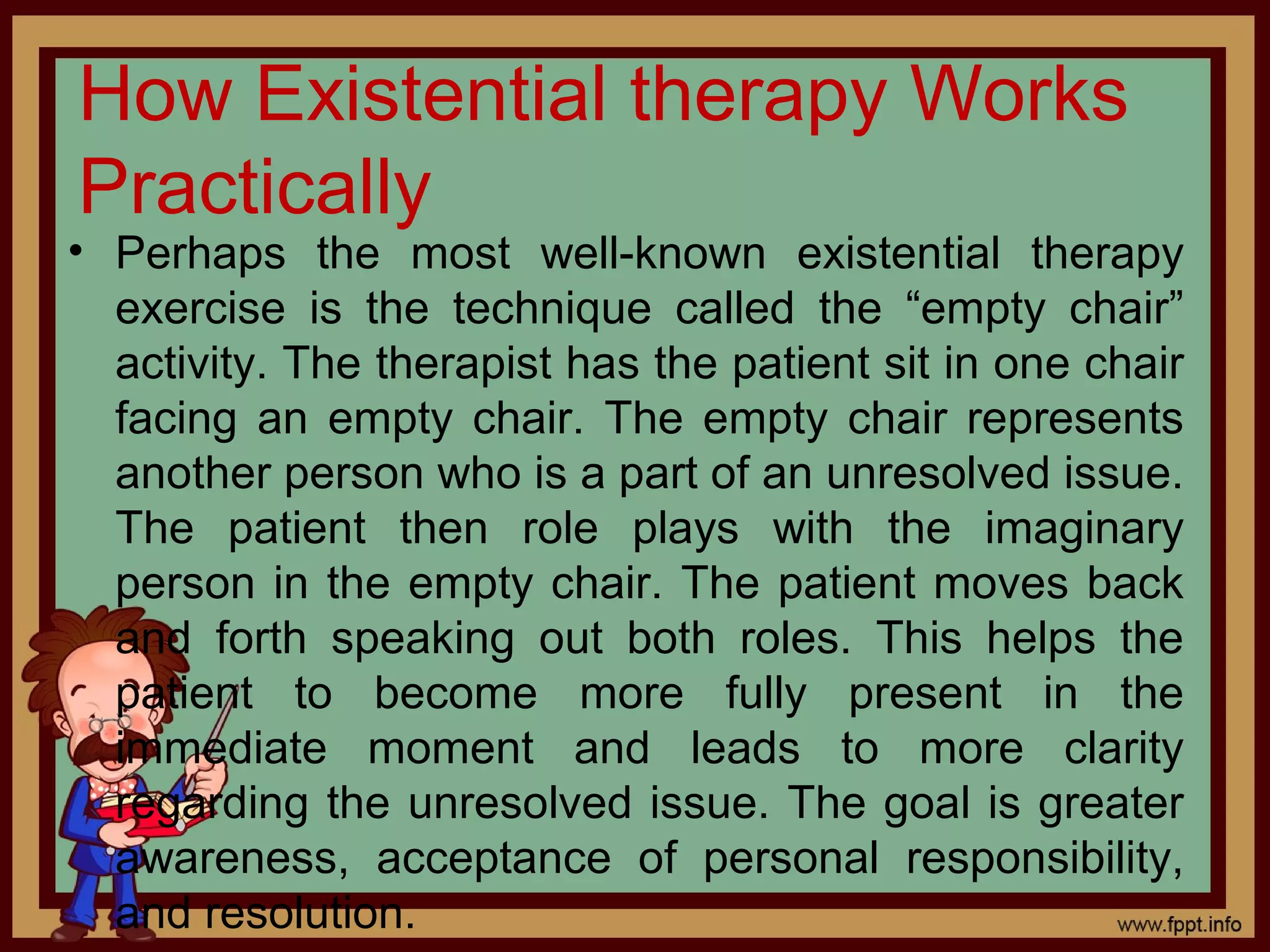 EXISTENTIAL THERAPY | PPT