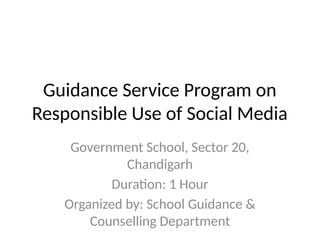 Guidance_Service_Program_Social_Media.pptx