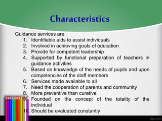 Guidance services | PPTX