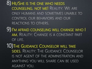 Misconception on Guidance Services | PPTX