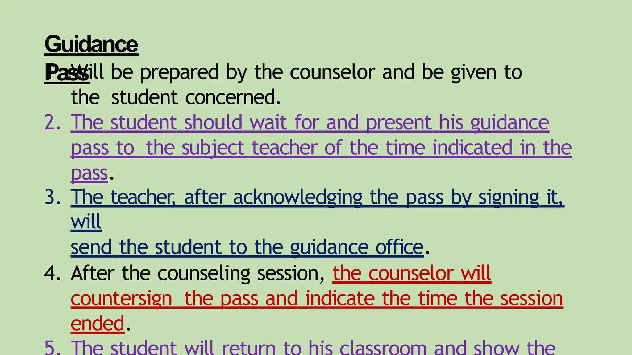 Guidance Services Orientation Presentation | PPTX