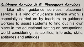 Guidance Services that a teacher Can Provide.pptx