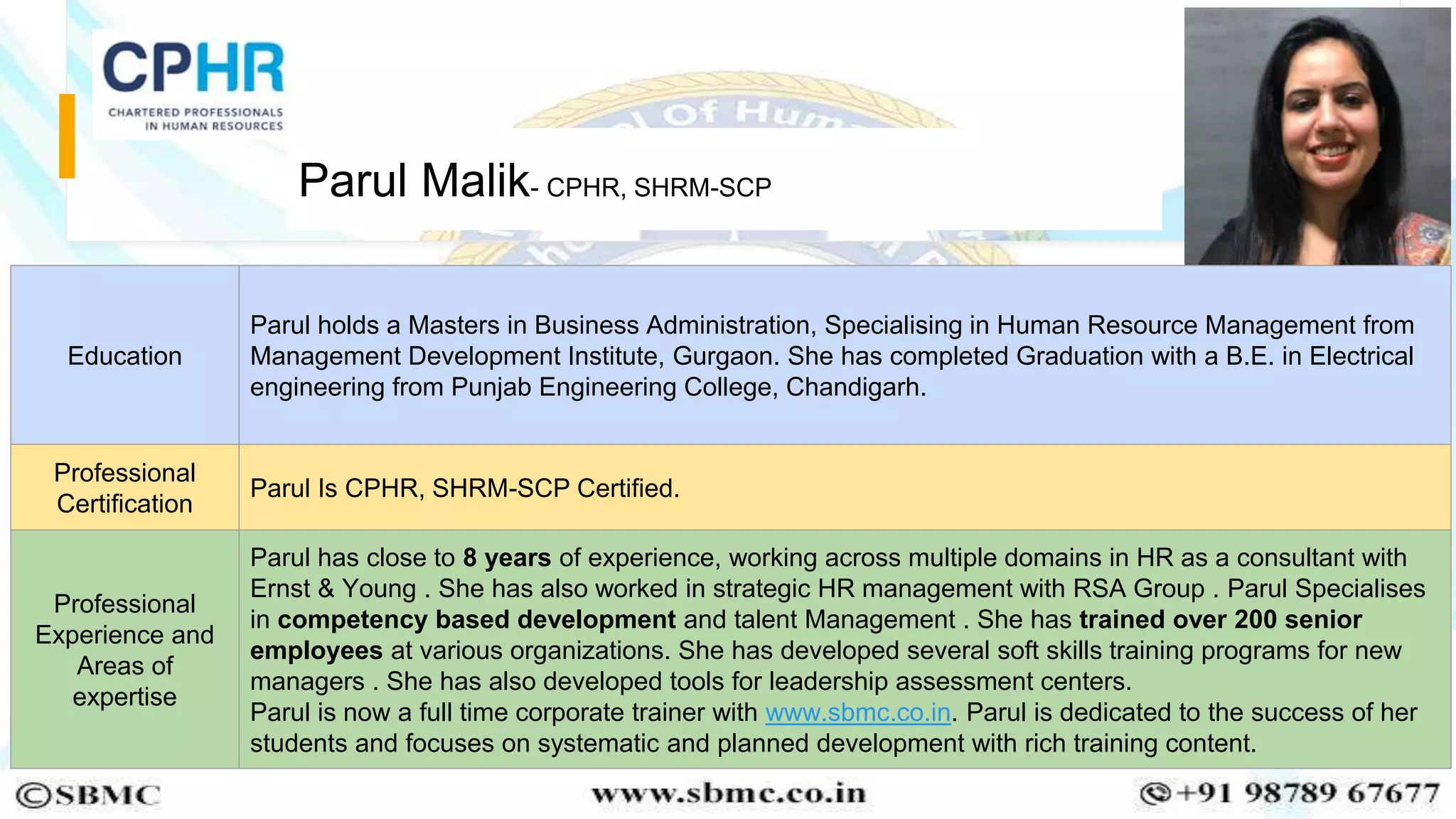 Guidance to clear CPHR nke , training vs self study groups | PPTX ...