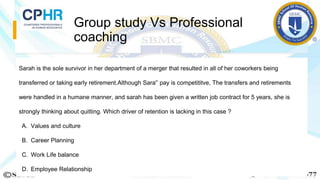 Guidance to clear CPHR nke , training vs self study groups | PPT