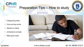 Guidance to clear CPHR nke , training vs self study groups | PPT