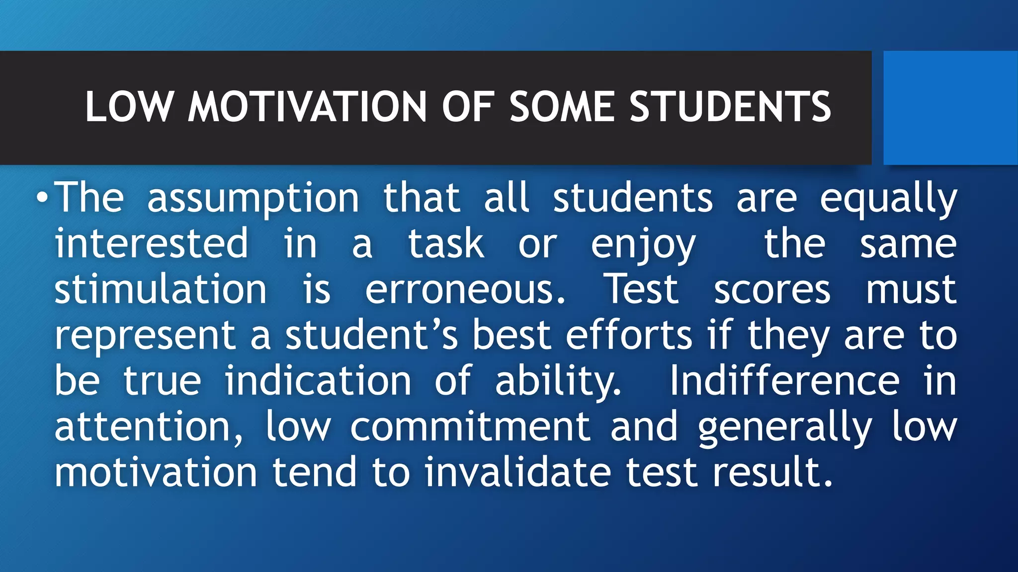 Guidance TYPES OF TEST | PPTX