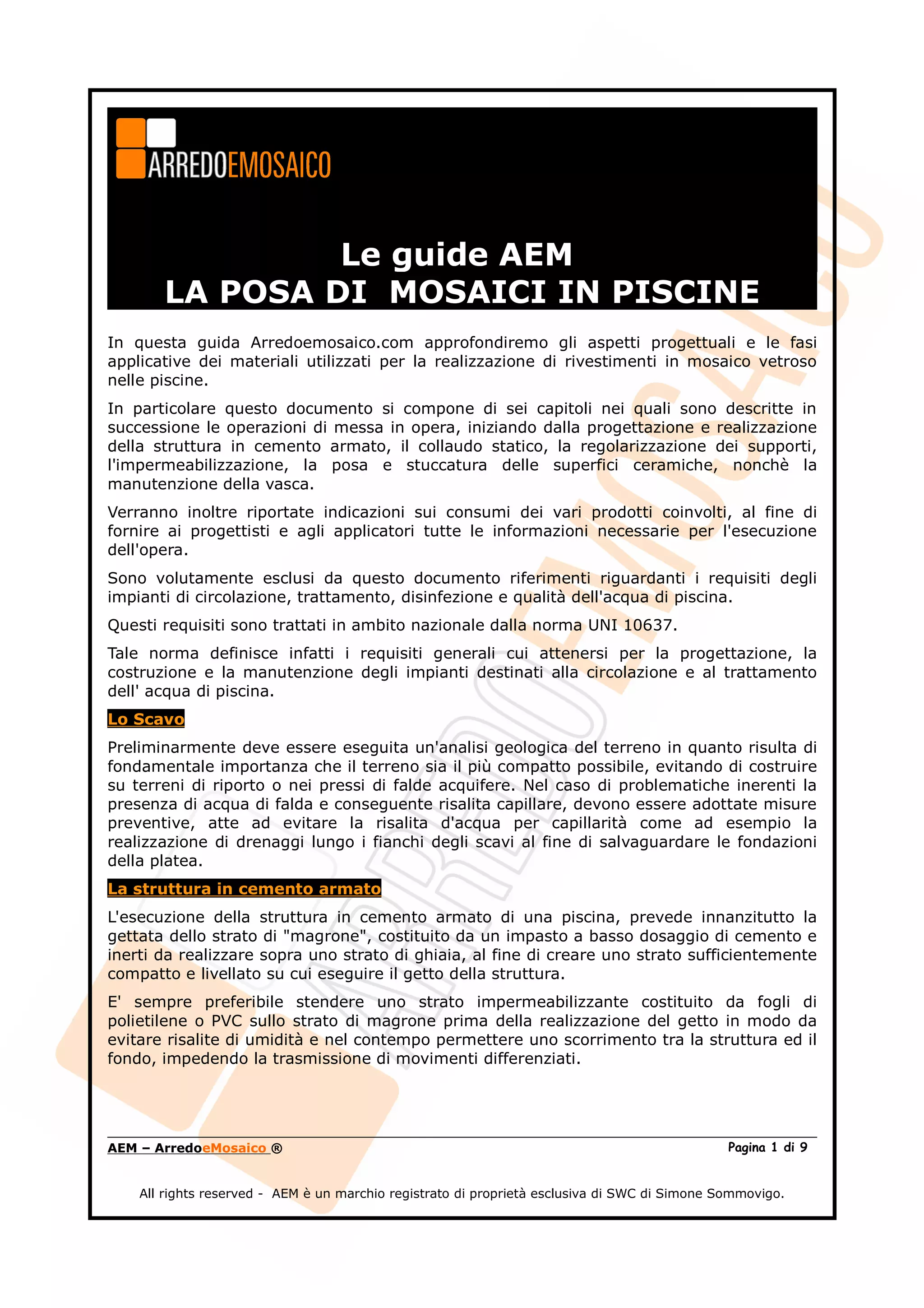 Guida piscine last | PDF