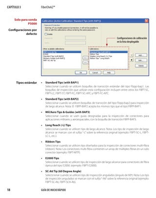 Guía rápida para instalar el software de fiberchek2 | PDF
