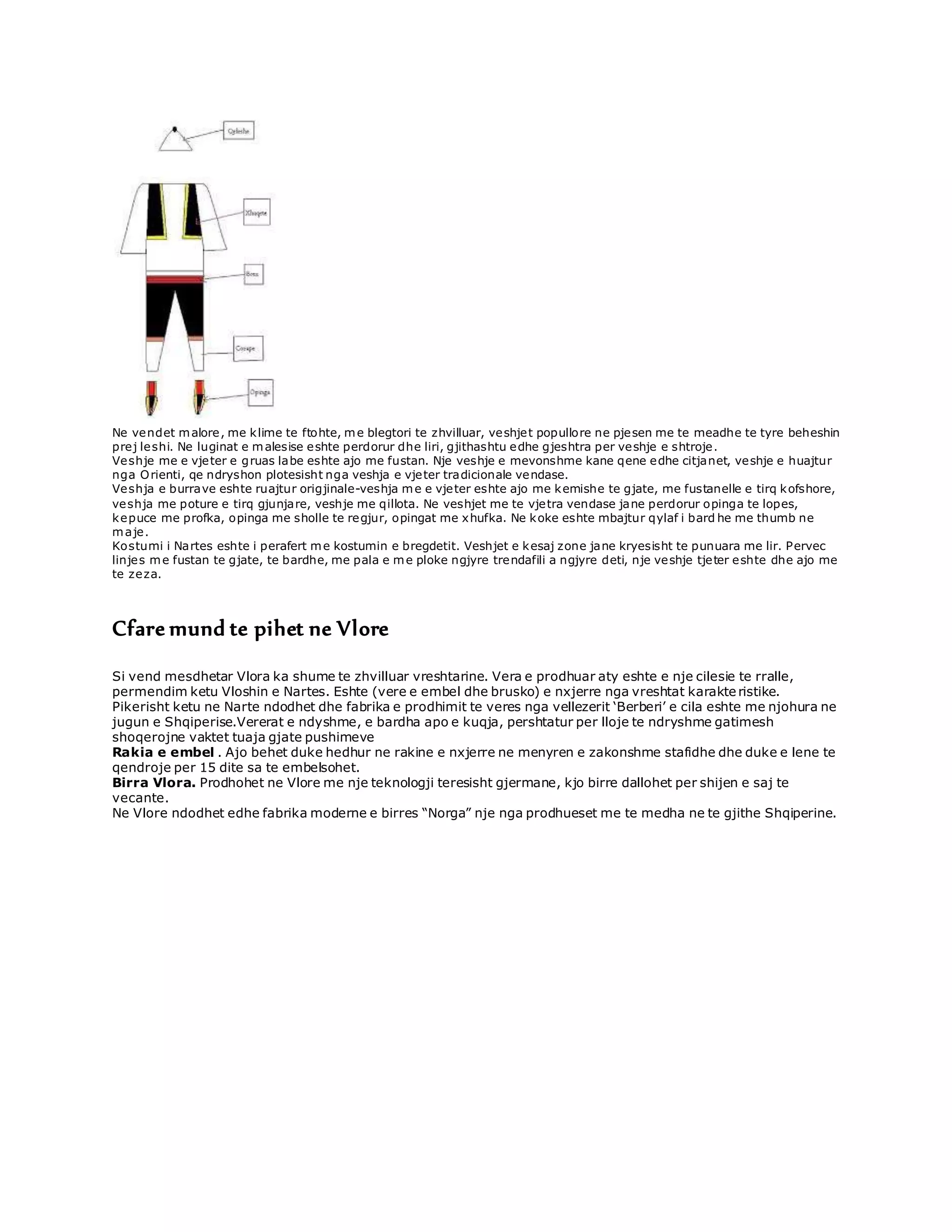 Guida turistike e vlores letersi | DOCX
