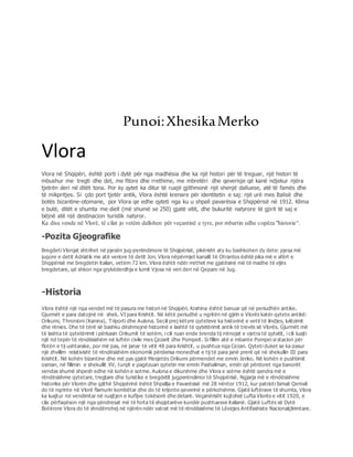 Guida turistike e vlores letersi | DOCX