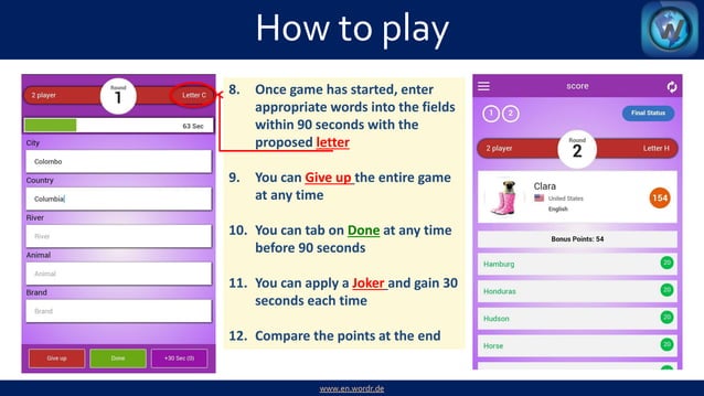 WORDR User Guide | PPT