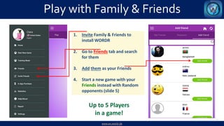 WORDR User Guide | PPT