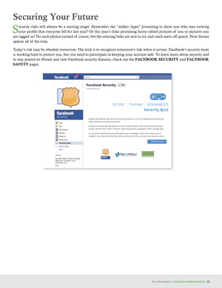 Guide to facebook security | PDF