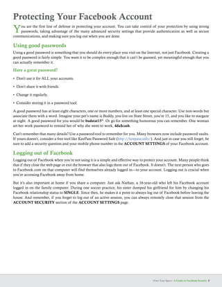 Guide to facebook security | PDF