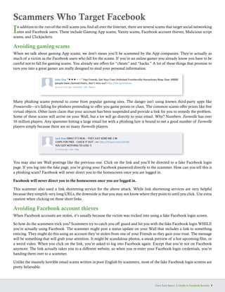 Guide to facebook security | PDF | Internet for Beginners | Internet